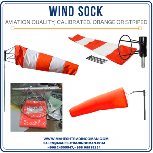 Aviation Wind Sock & Wind Cones - Oman - Mahesh Trading Company LLC, Oman