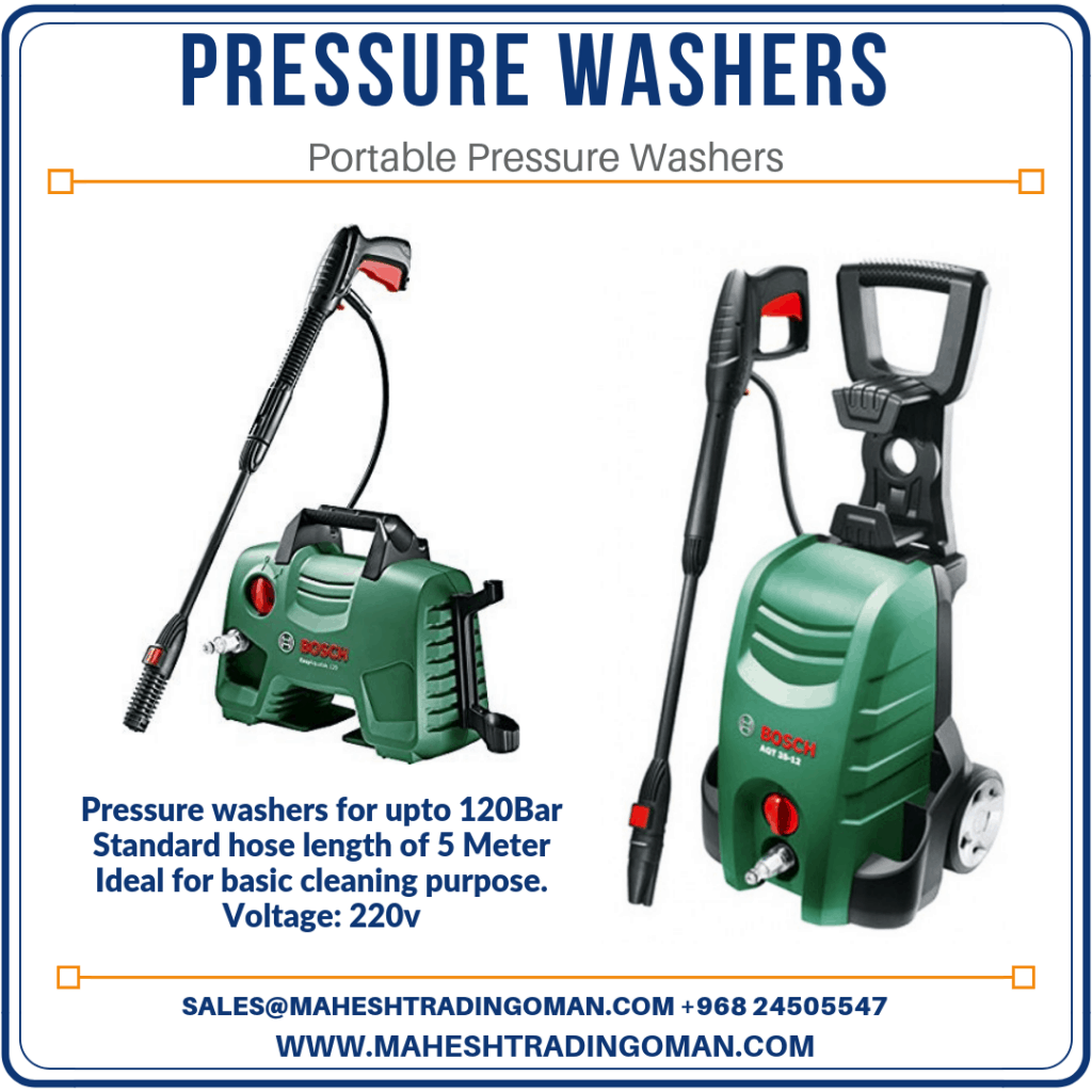 Pressure washers | Mahesh Trading Company LLC, Oman
